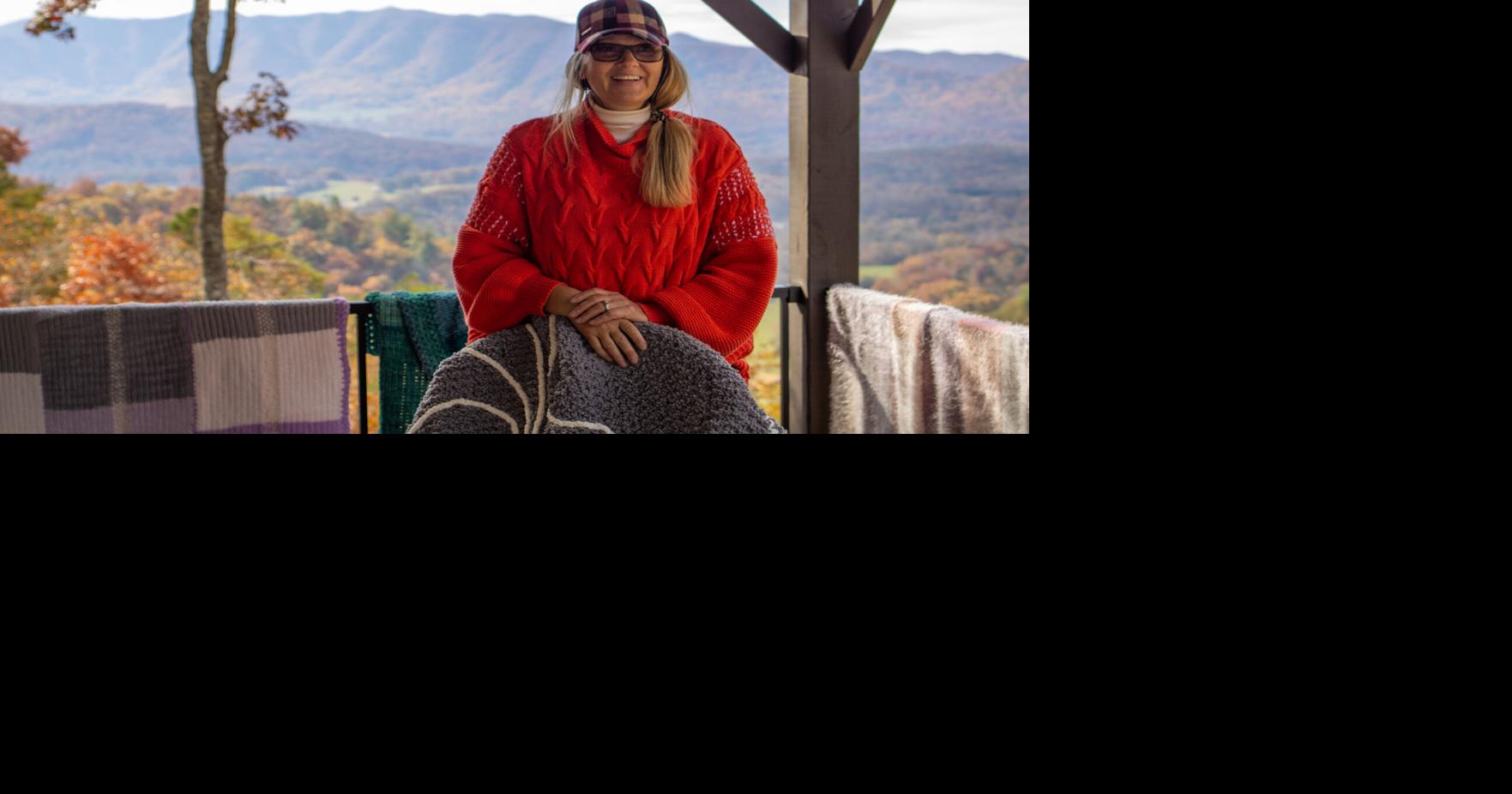 With her two hands: Townsend woman gains following for her knitted ...