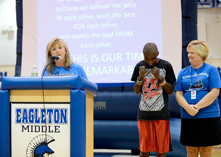 'Great to be an Eagleton Royal:' School celebrates academic, athletic ...