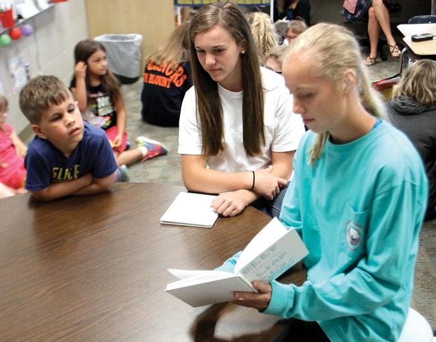 Carpenters Middle School authors read to Carpenters Elementary School ...