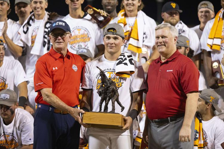 Dylan Dreiling the Most Outstanding Player of Tennessee's title run ...