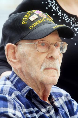 Ninety-three-year-old World War II veteran Raymond Greer receives Quilt ...