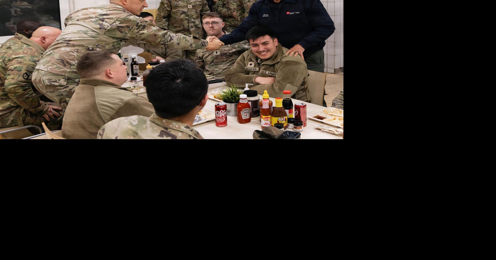 Gov. Lee, First Lady visit 278th soldiers in Kuwait, Germany | News ...