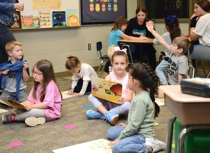 Carpenters Middle School students test teaching careers at elementary ...