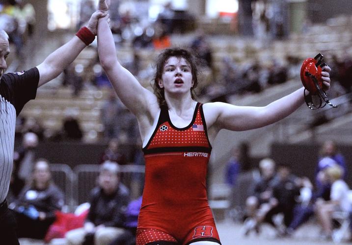 Heritage’s Trinity Roberts wins individual state championship | Sports ...