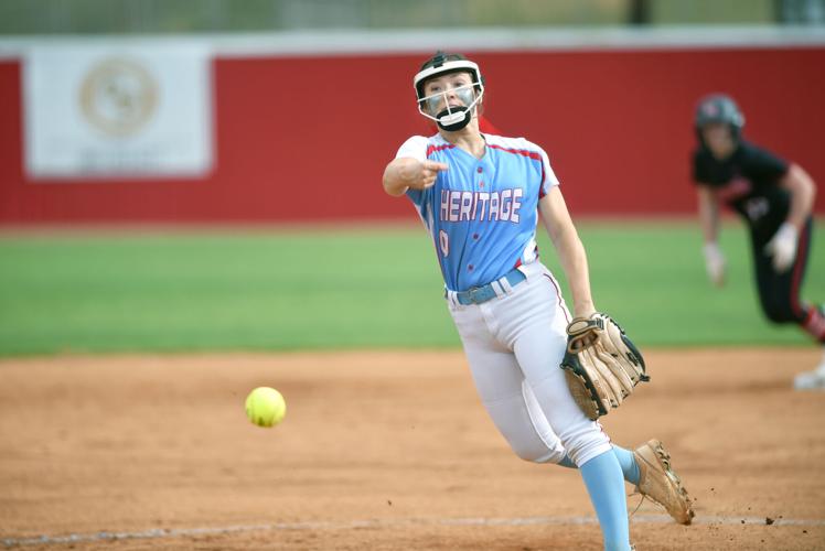Heritage High's Izzie Hayes signs with Milligan University softball ...