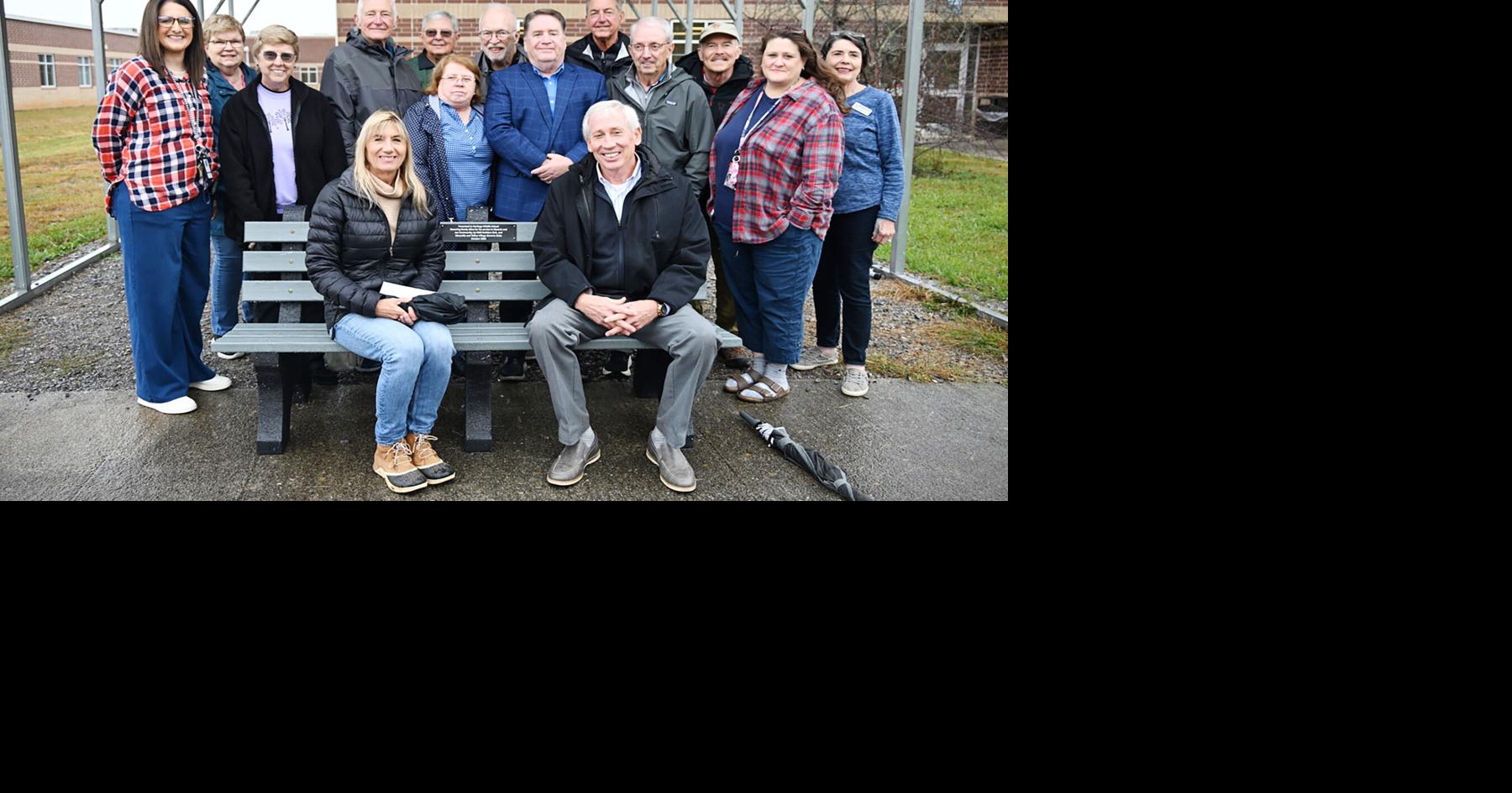 Maryville Kiwanis dedicates bottle cap bench to Randy Allen | News ...
