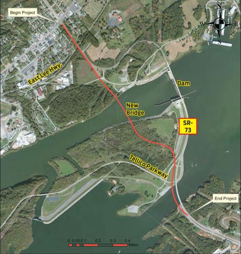 $70 million Fort Loudoun Bridge relocation 25 percent complete | News ...