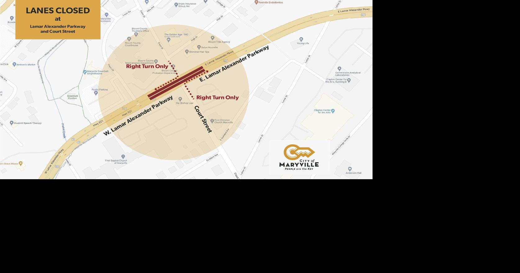 Lamar Alexander is fully closing by Court Street on Saturday, Monday ...
