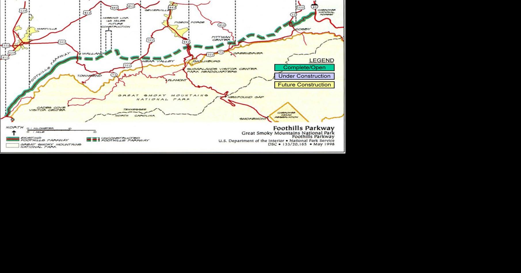 'Engineering marvel': Foothills Parkway's 'missing link' complete | News | thedailytimes.com