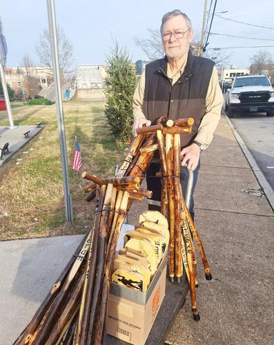 From walking sticks to wreaths: Townsend couple honors veterans | News ...