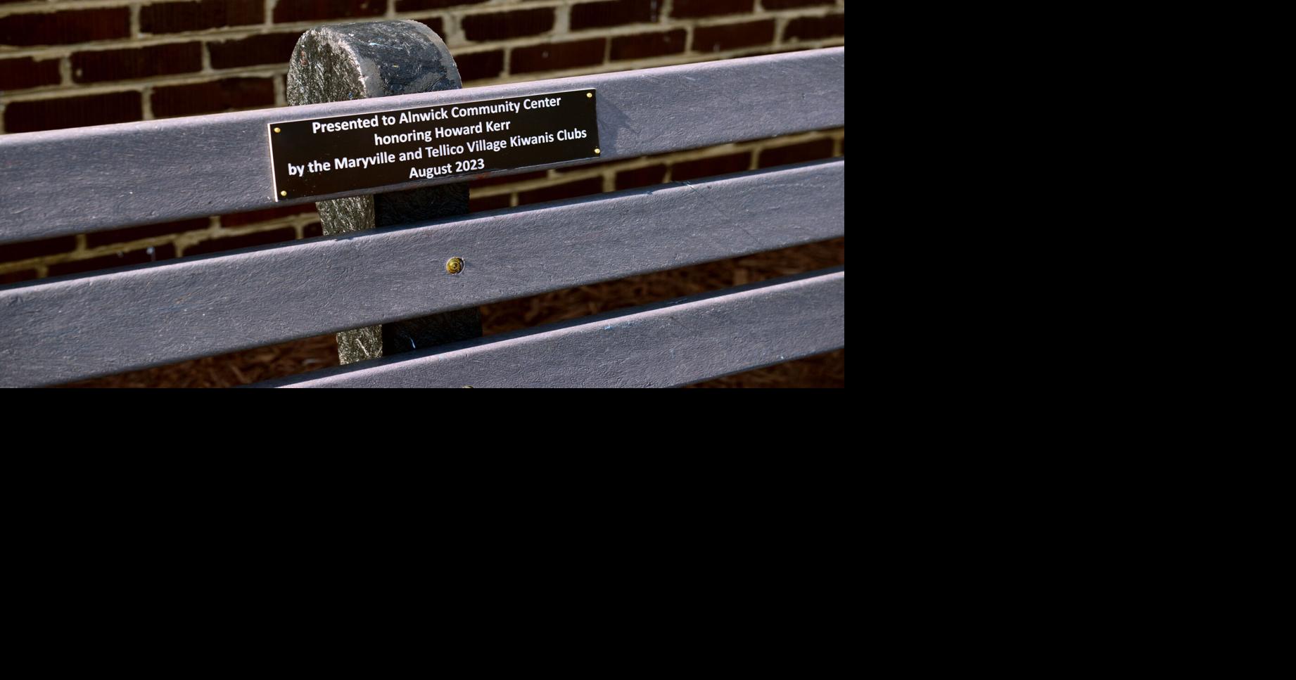 Kiwanis dedicates bench to Howard Kerr | Community | thedailytimes.com