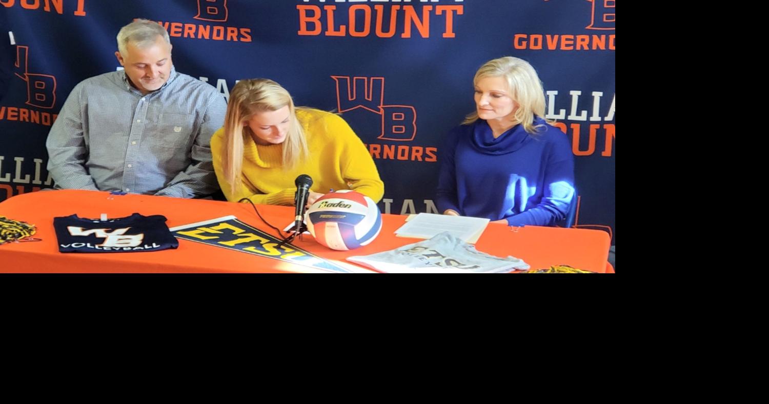 William Blount’s Jenna Forster signs with East Tennessee State ...