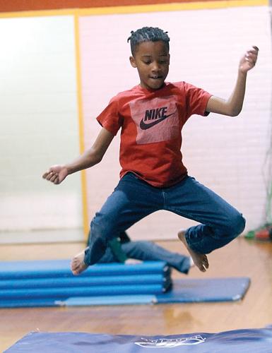 elementary school gymnastics