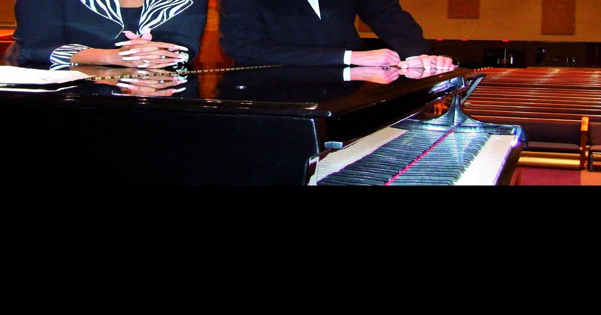 'Ebony and Ivory' to mix a little music and ministering tonight at the ...