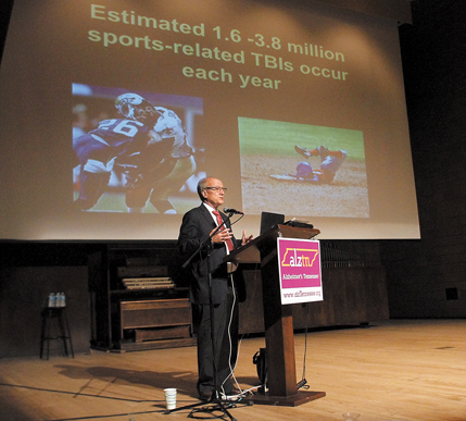 Researcher Miller shows link between brain injuries, degenerative ...