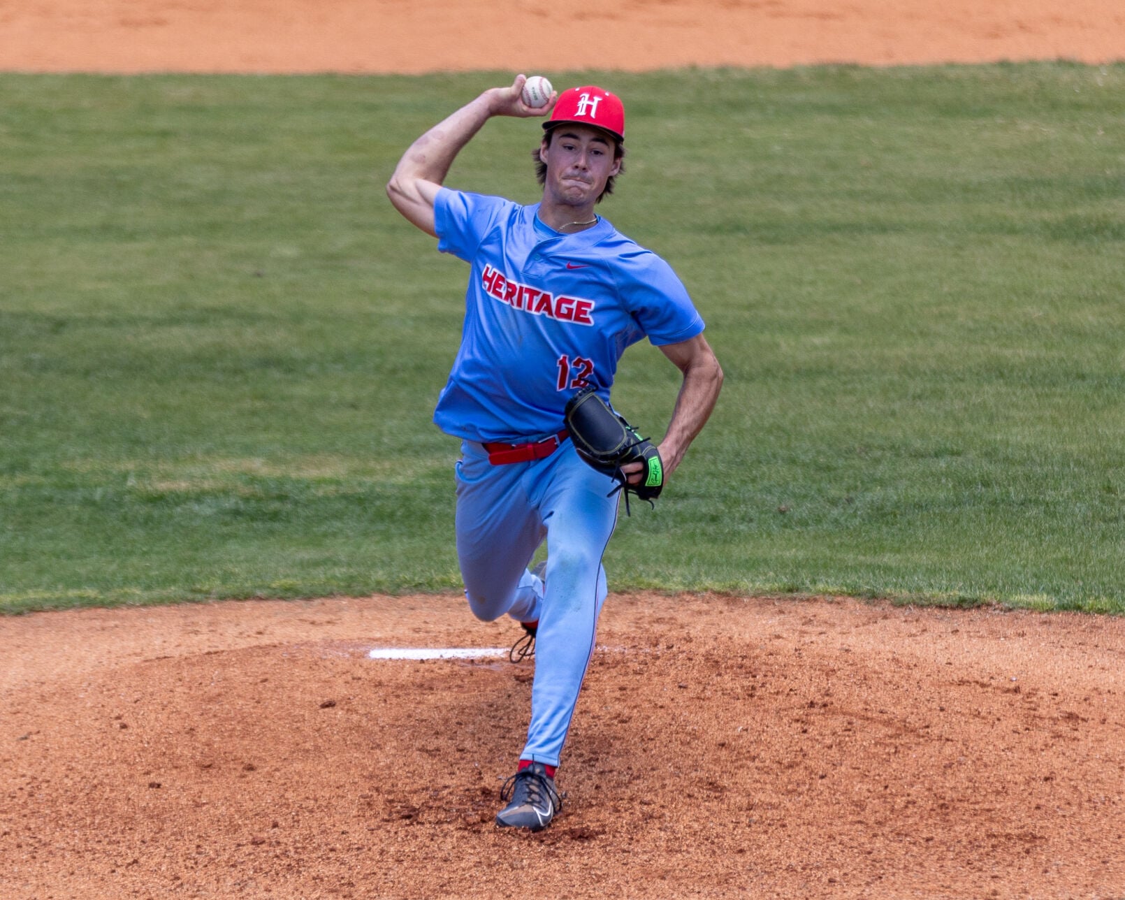 Senior Hayden Sanders goes yard as Heritage makes history with first ...