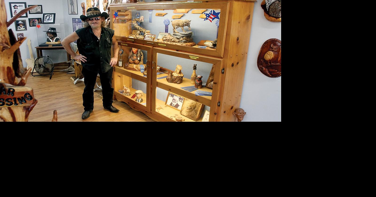 Gene Webb Wood Carvings provides visitors with a piece of the Smokies ...