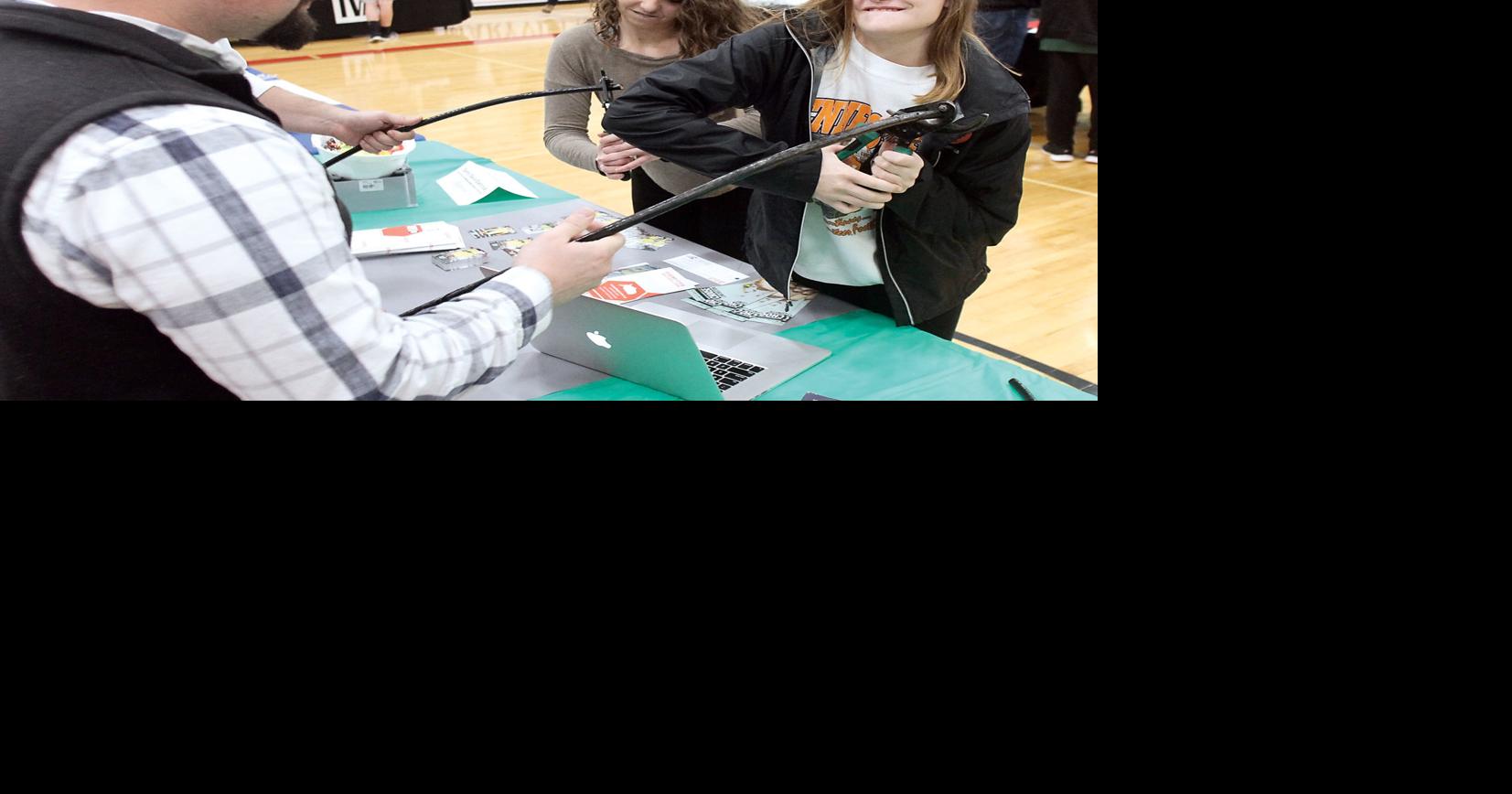 Caroline Beard and Faith Yoakum at Danny Davis Electrical Contractors ...