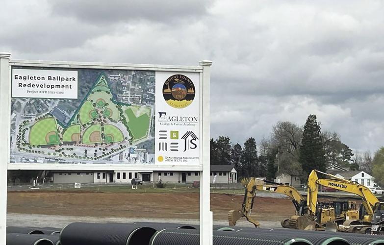 Eagleton making do as construction of new fields continues | Sports ...