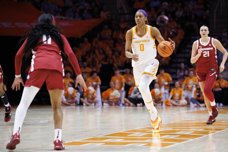 Lady Vols handle Arkansas without leading scorer Talaysia Cooper ...