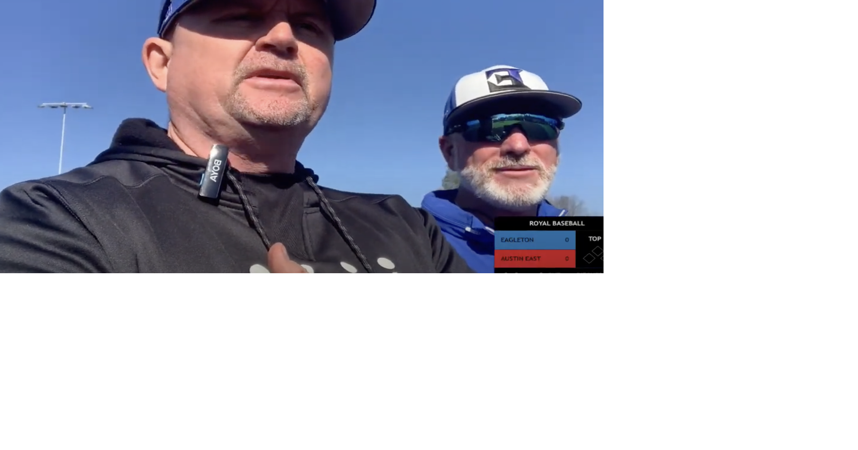 VIDEO: Eagleton hosts Austin East for first ever game at Eagleton Ballpark | Multimedia ...