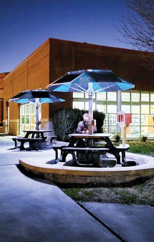 Blount County Public Library installs first two outdoor Wi-Fi tables ...
