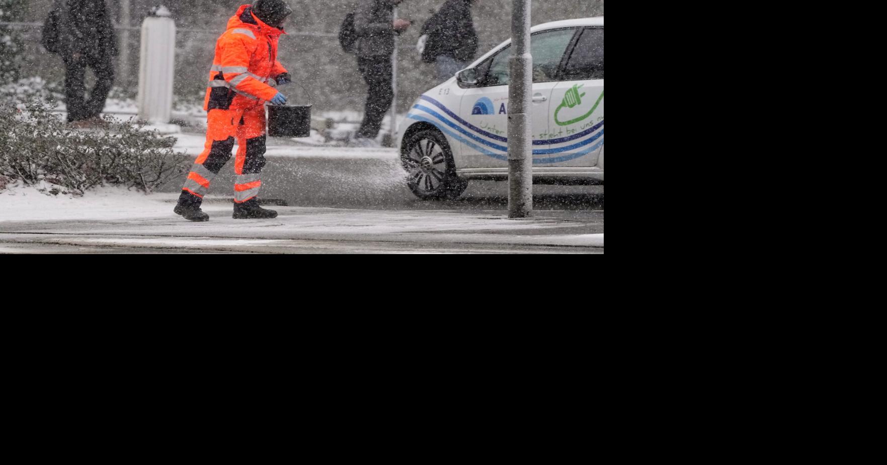 To clear ice and snow, there are rock salt alternatives that are safer ...