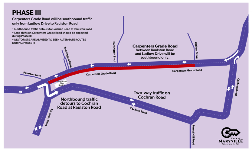 Maryville clarifies Carpenters Grade Road improvements | News ...