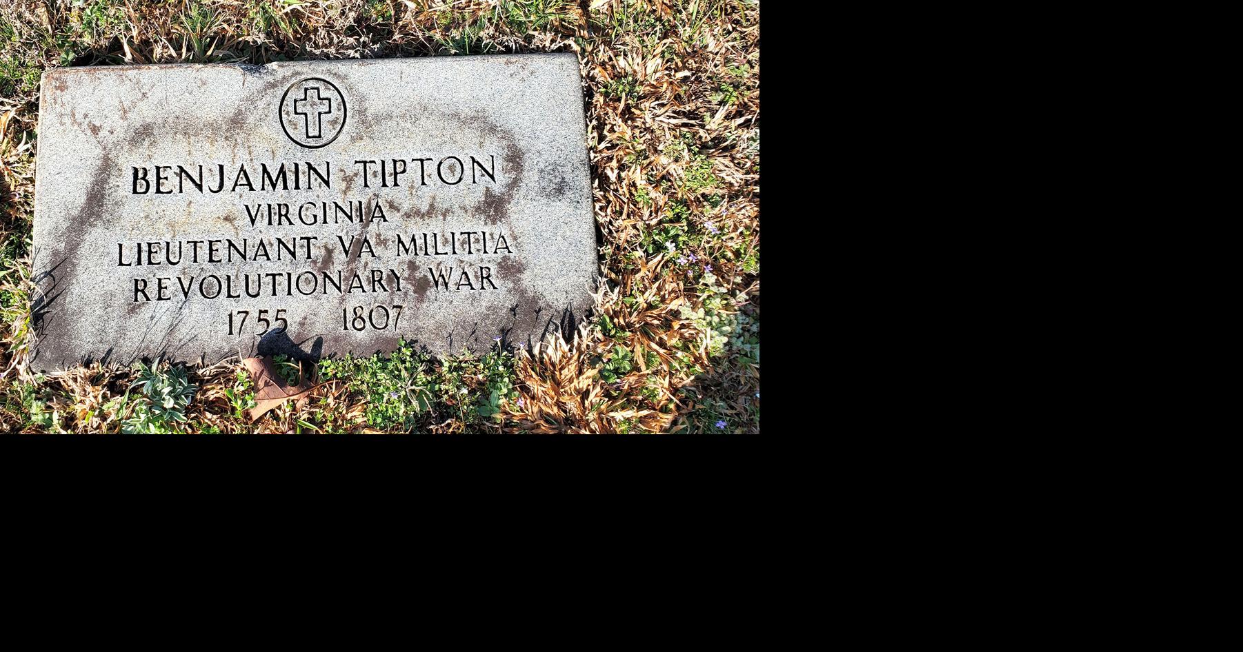 Patriot Benjamin Tipton of Ellejoy was part of the Blount County Tipton ...