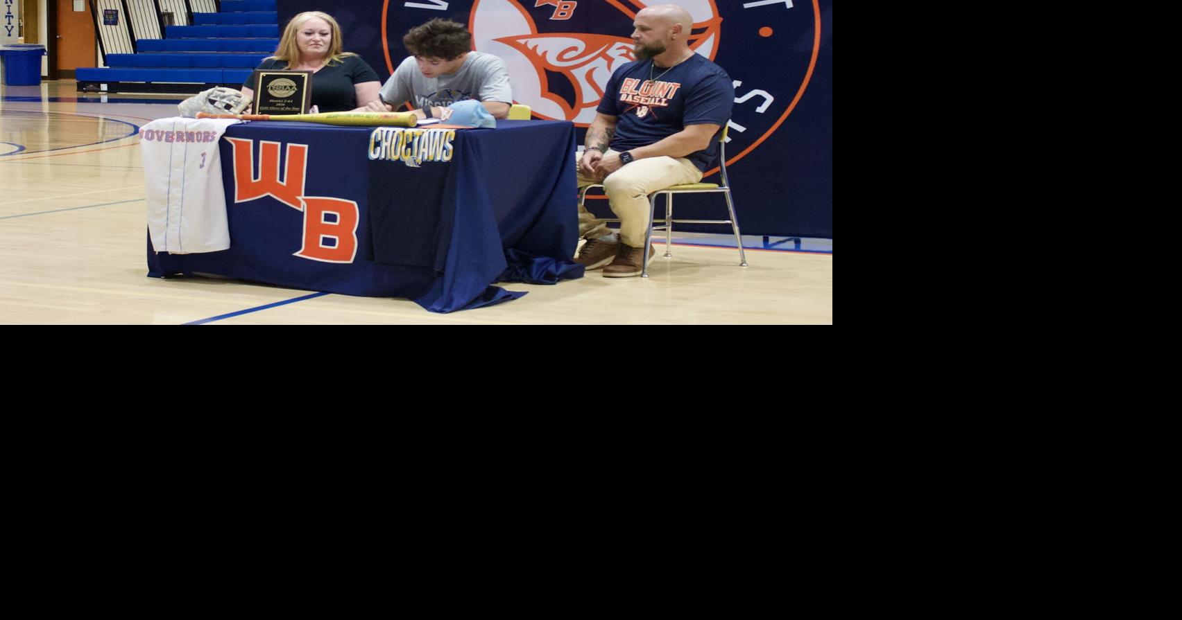 William Blount's Karson Hard signs with Mississippi College baseball ...