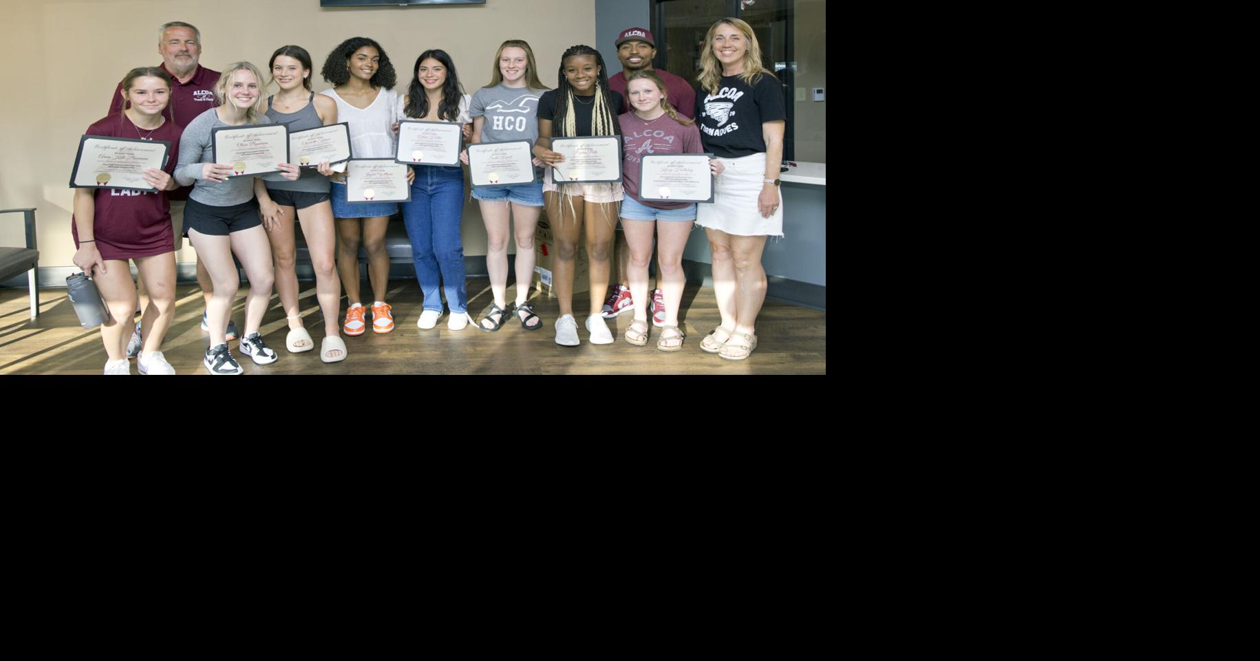 Alcoa High School Girl's Track & Field team is honored by the city for ...