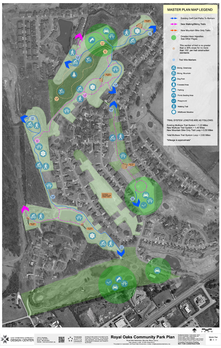 Royal Oaks Conservancy park gets master plan, proposes raising $1 ...