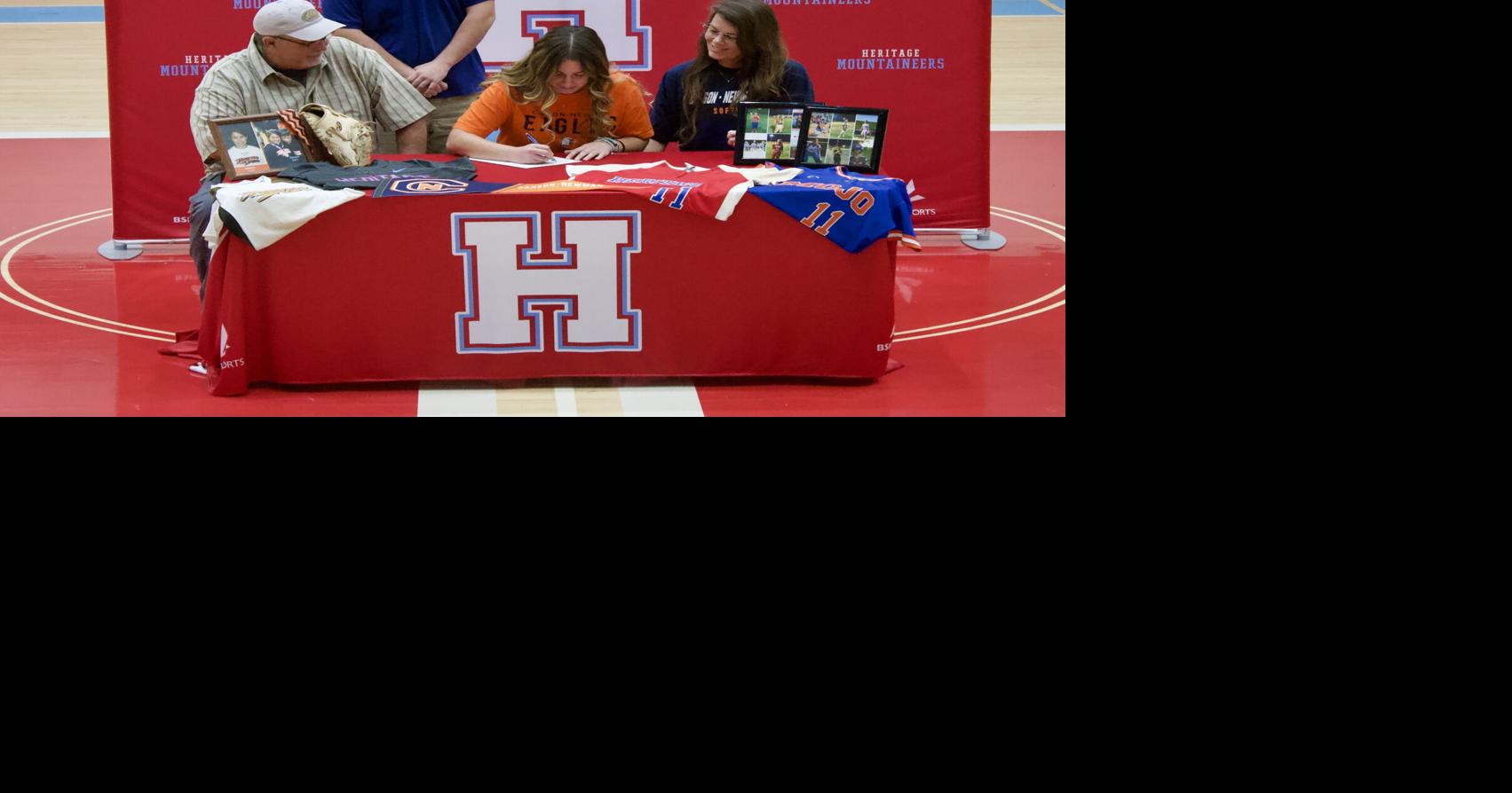 Heritage's Katelyn Russell signs with Carson-Newman softball | Sports ...