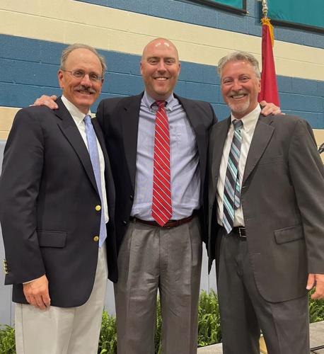 Carpenters Middle School honors 'founding fathers' Rob Britt, Mike ...