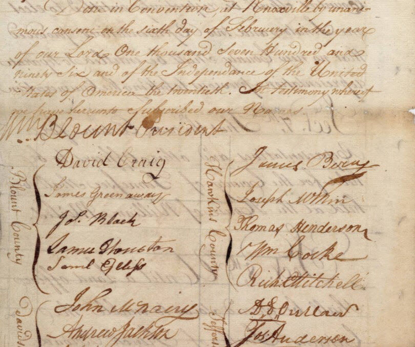 Christy Martin: Happy 230th birthday of the first Tennessee ...