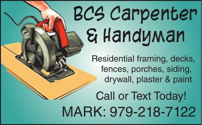 BCS CARPENTER & HANDYMAN
