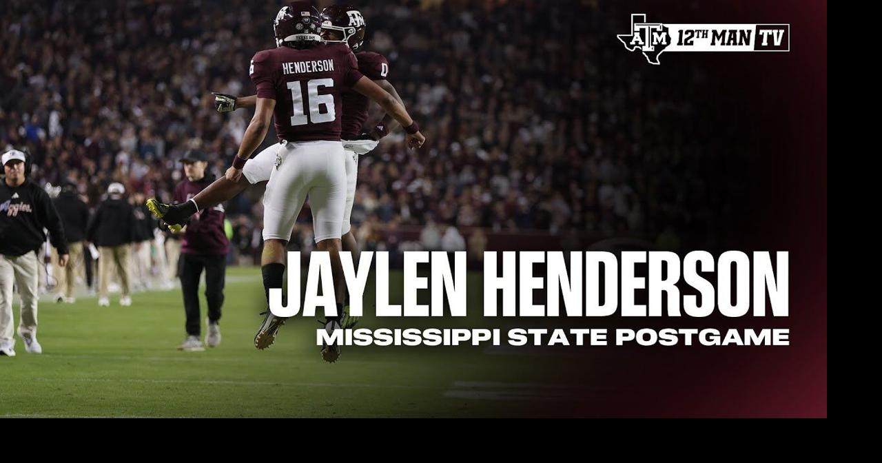 Mississippi State Postgame: Jaylen Henderson