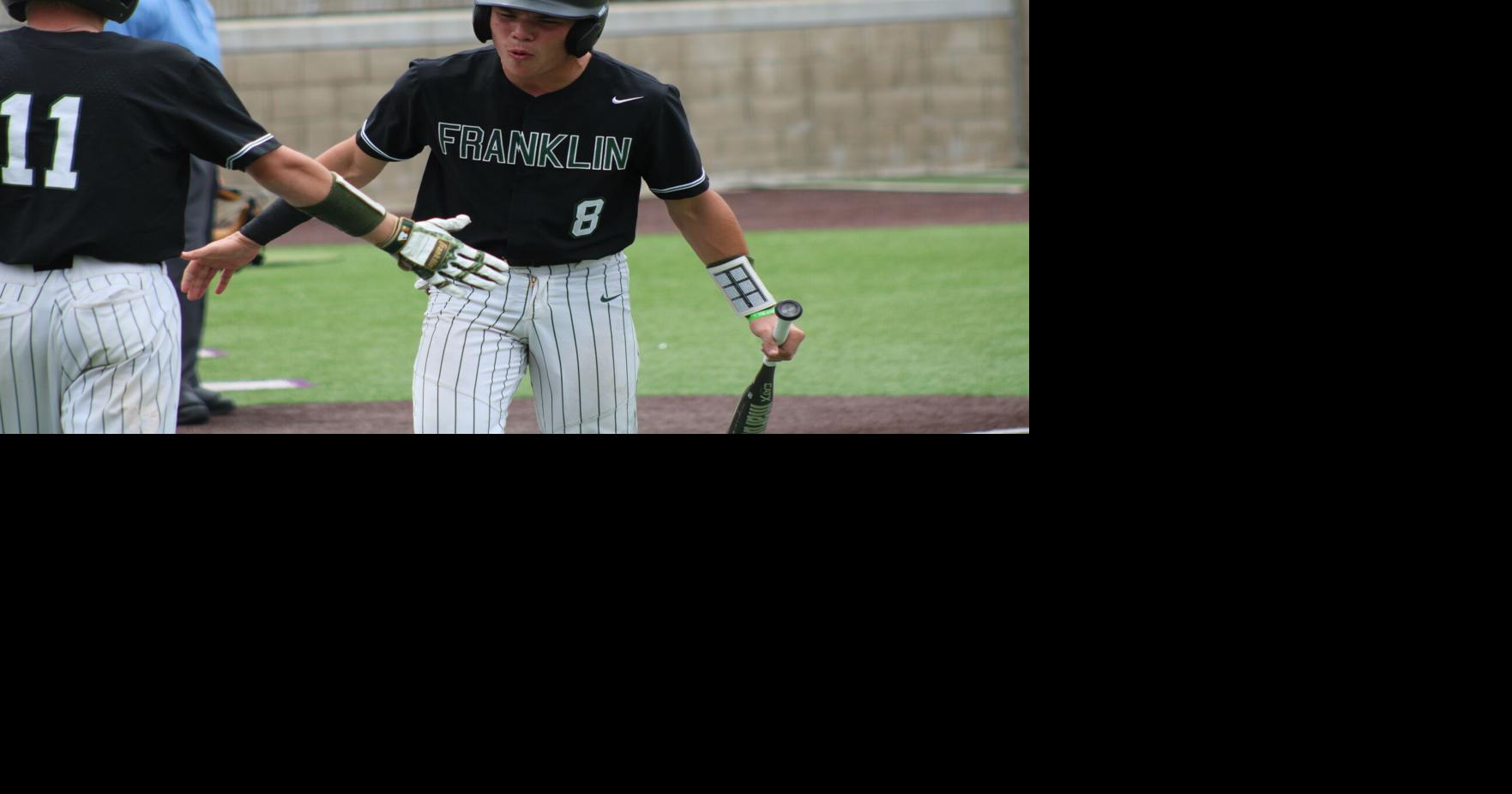 Franklin baseball team rallies to split playoff doubleheader