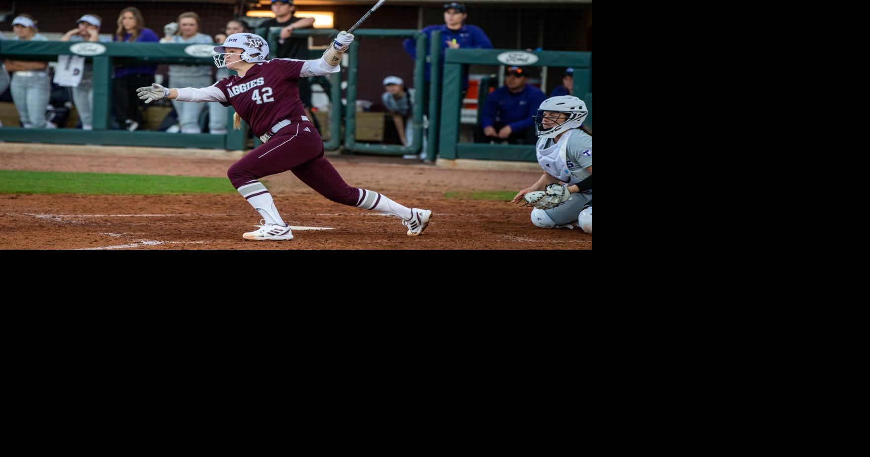 Texas A&M softball team's newcomers bring sunshine in 12-2 victory to ...