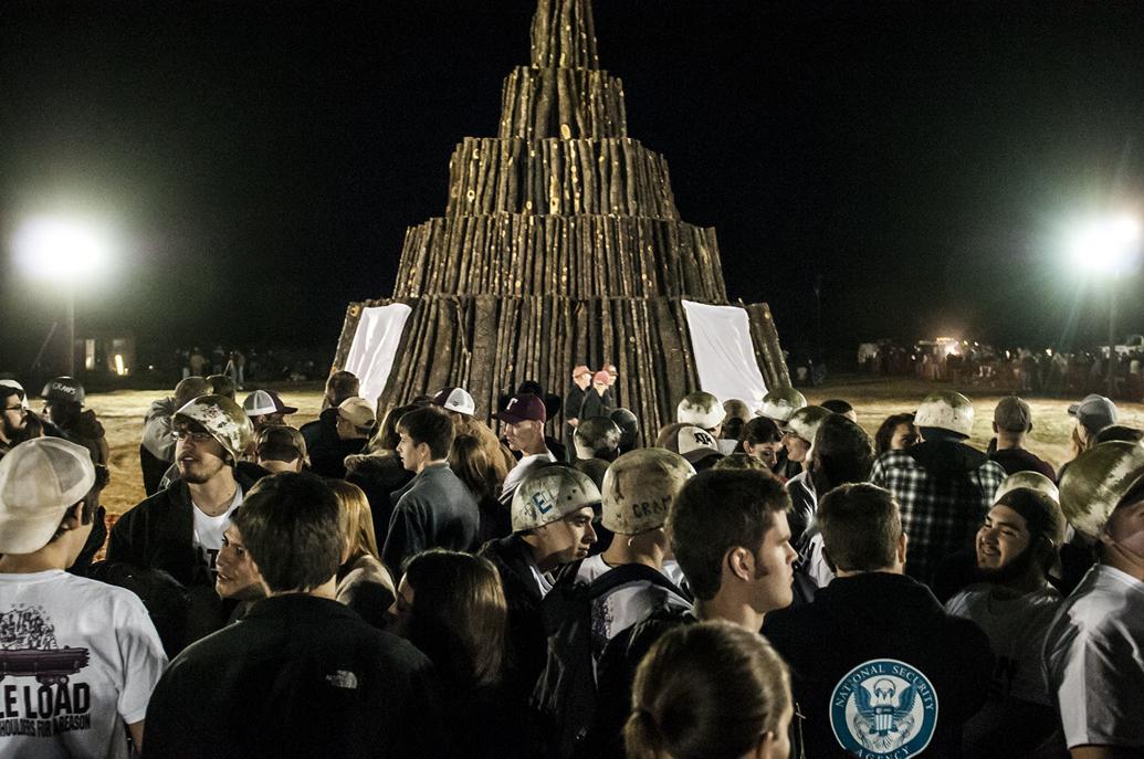 Student Bonfire burns bright