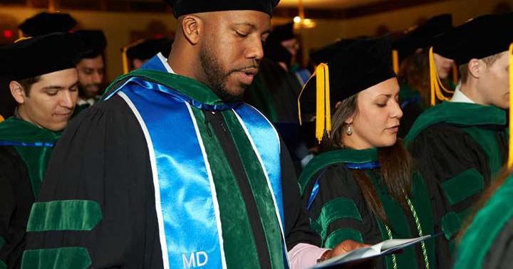 Monroe graduates with doctorate in medicine