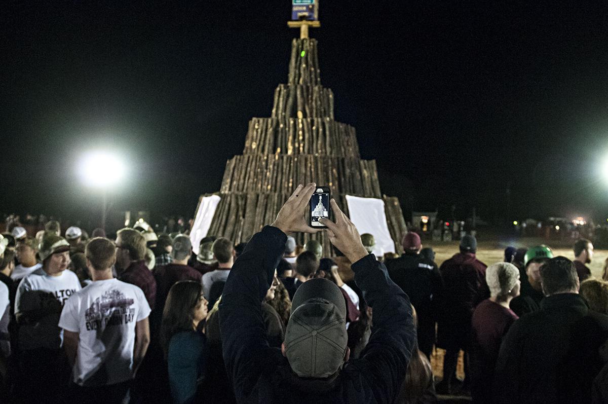 Student Bonfire burns bright