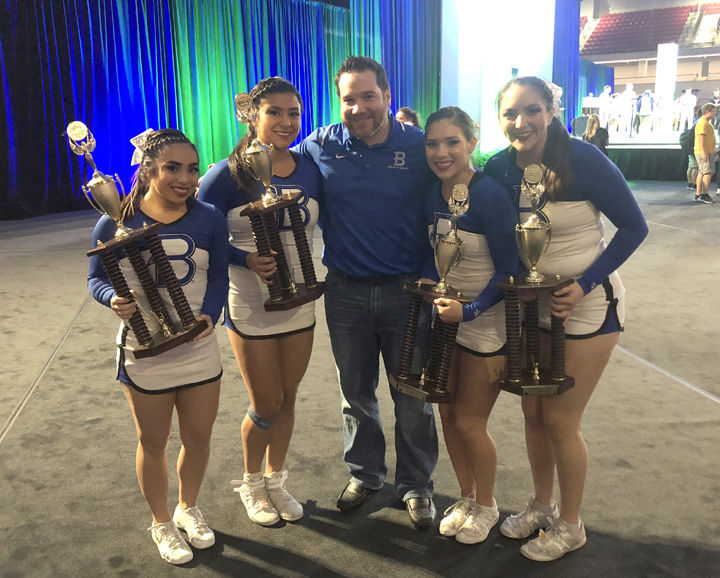 Blinn cheer stunt team places sixth at Florida competition