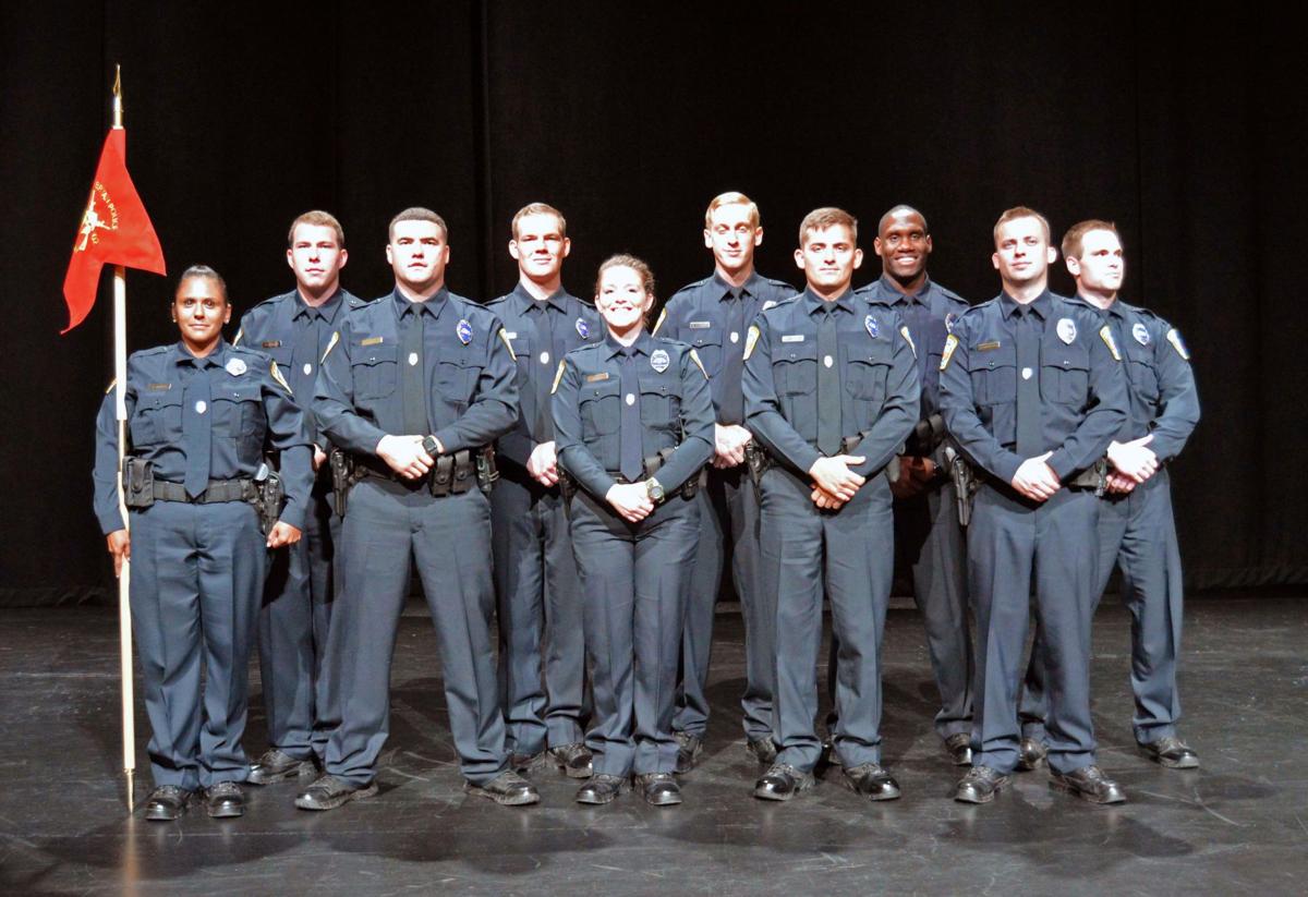 10 new Bryan police officers sworn in at graduation ceremony
