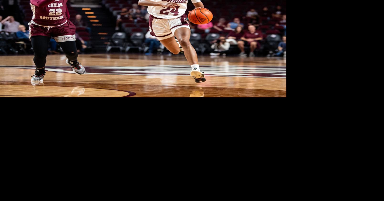 Aggies' shoot well from the field and flex inside muscle