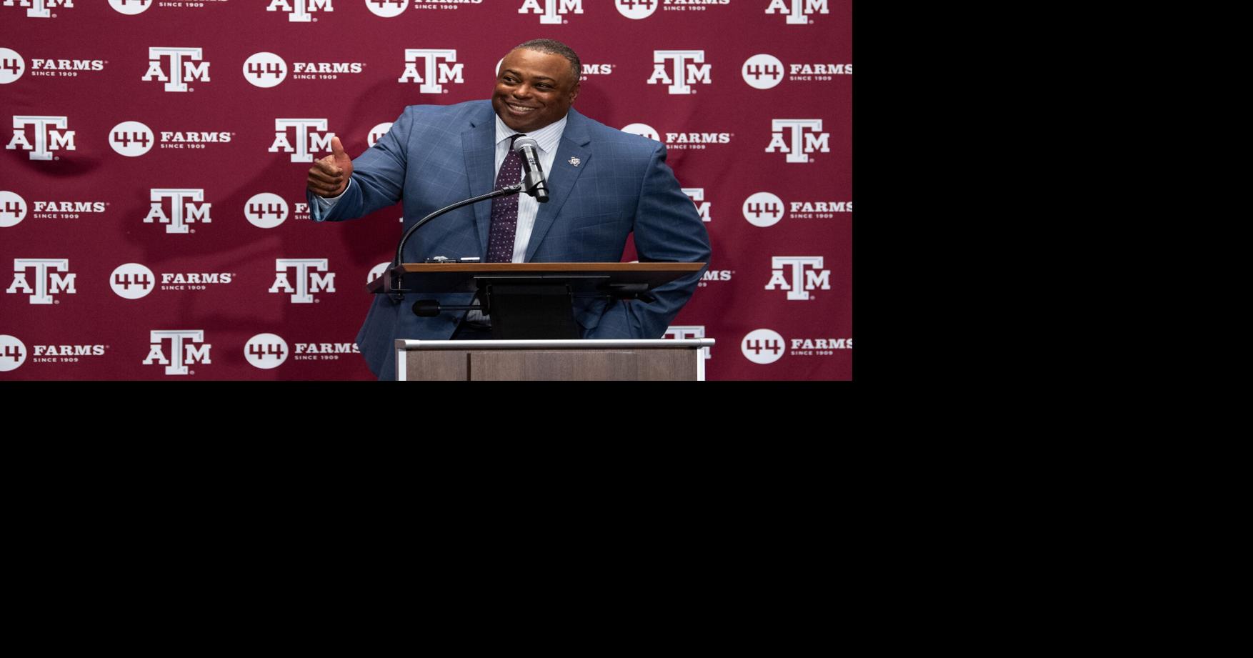 Photos: Coach Leroy Burrell Press Conference