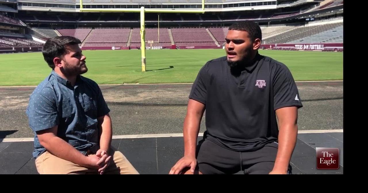 Pop quiz with Texas A&M RT Reuben Fatheree