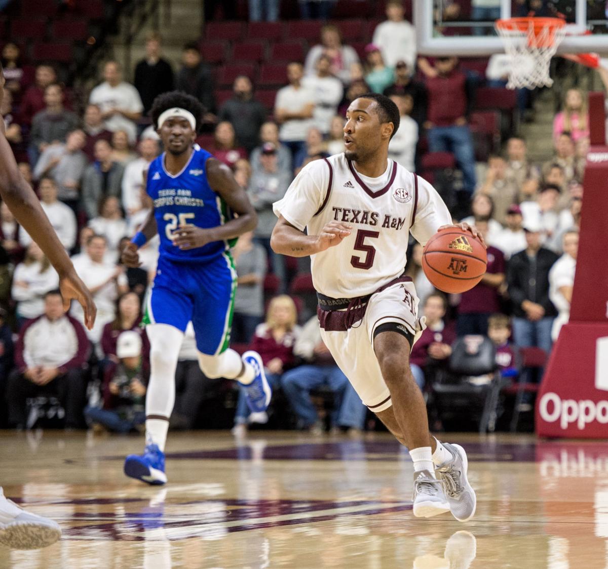 Chris Collins pushing his way into rotation for Aggie men