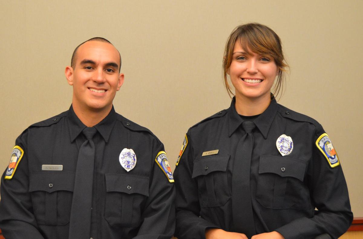 Bryan Police Department welcomes new officers