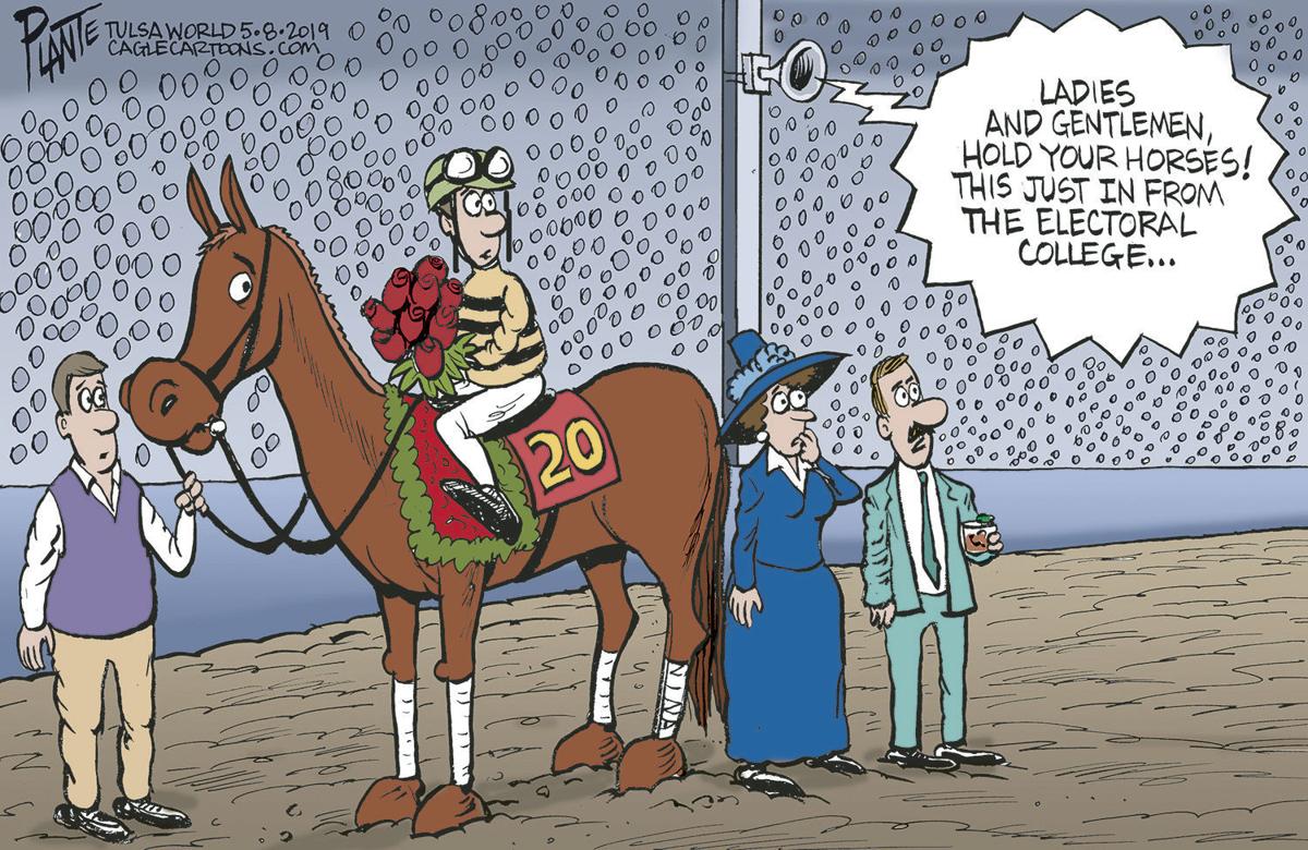 Bruce Plante Cartoon: Trump and the Kentucky Derby | Cartoons ...